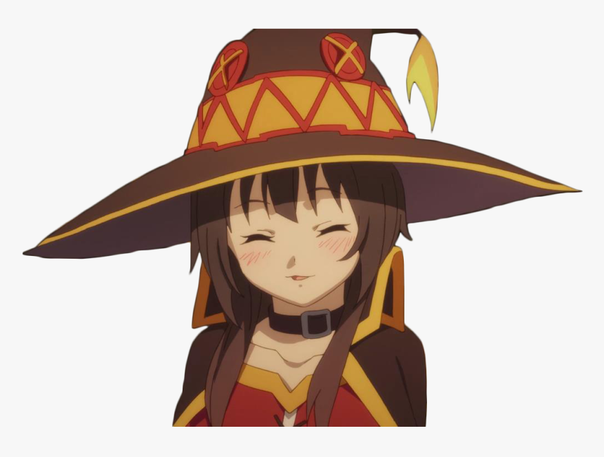 Transparent Megumin Png - If I Put My Minecraft Bed Next, Png Download ...