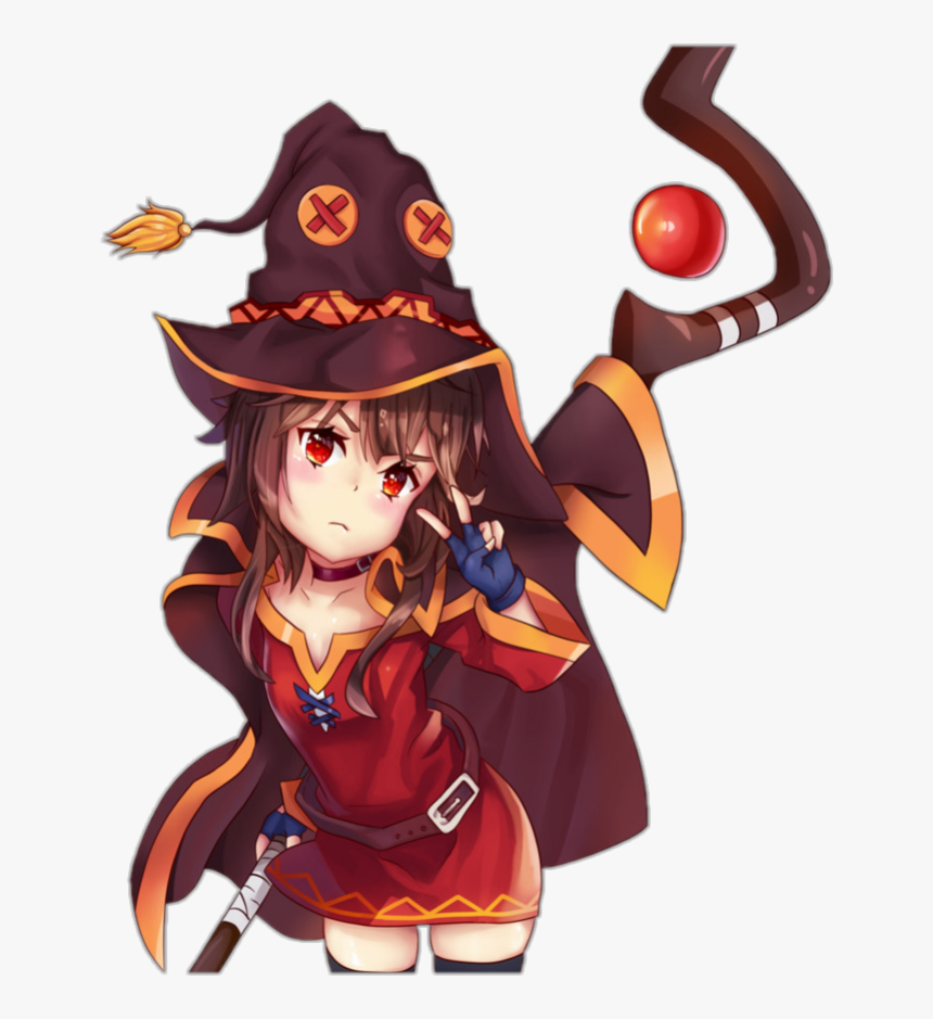 #megumin #konosuba #explosion - Konosuba Megumin Explosion Art, HD Png ...