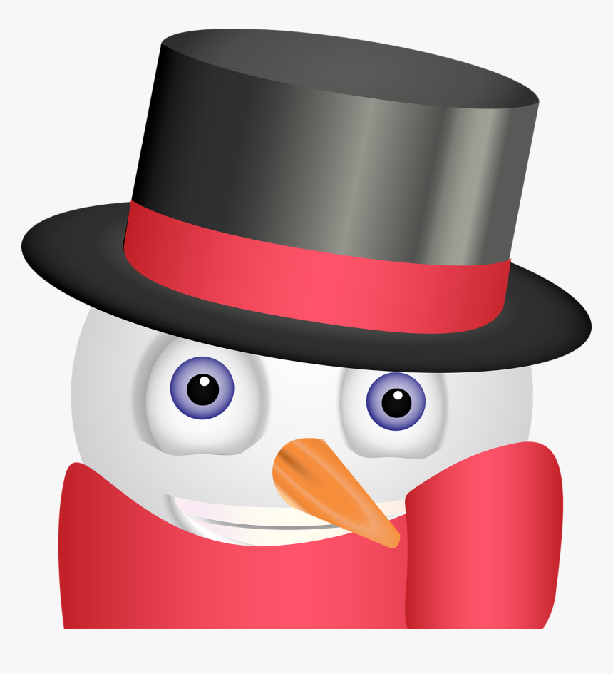 Graphic, Snowman Emoji, Snowman Smiley, Emoji, Smiley - Cartoon, HD Png ...