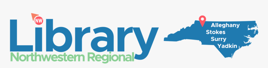 Northwestern Regional Library - Map Of North Carolina, HD Png Download ...