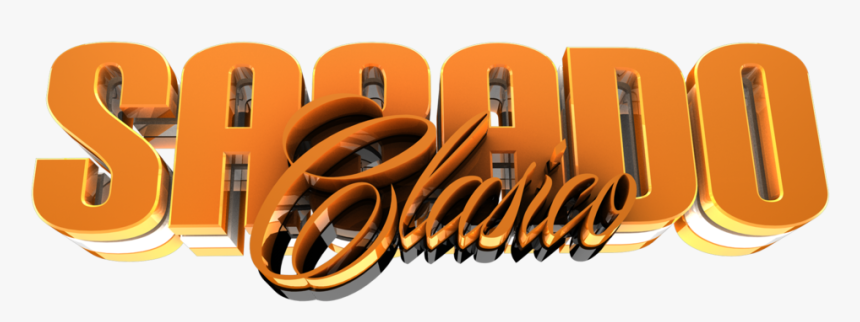 Sabado Clasico Official Psds - Calligraphy, HD Png Download ...