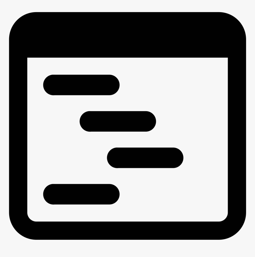 White Square Outline Png - Variables Icon, Transparent Png ...