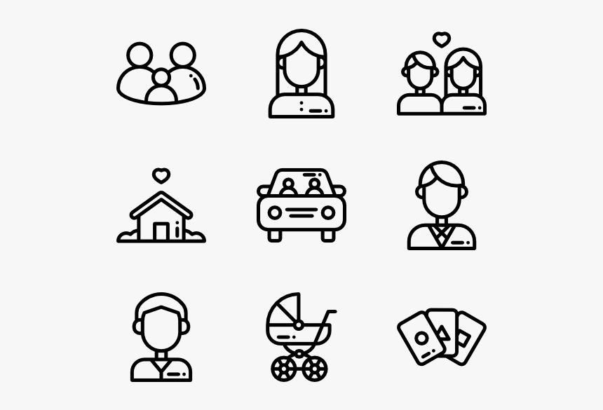 Family Life - Life Icon Transparent Background, HD Png Download ...