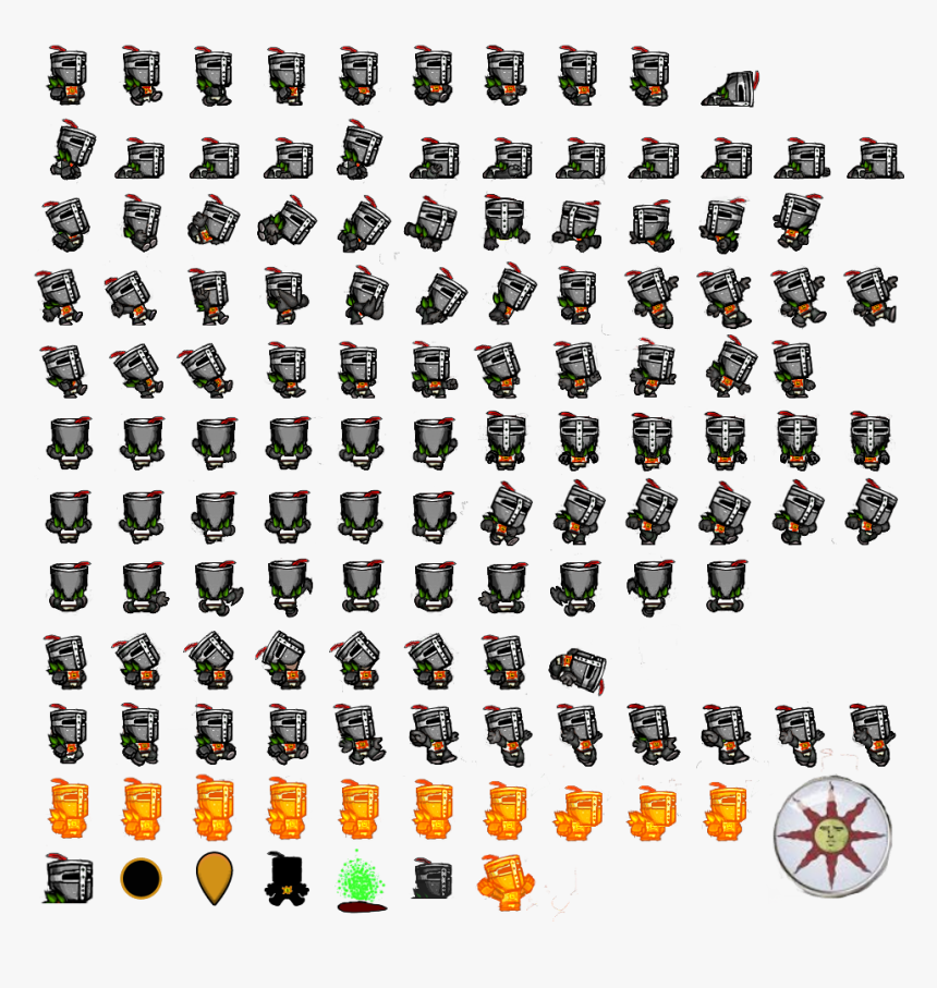 Enter The Gungeon Sprite Sheet, HD Png Download , Transparent Png Image ...