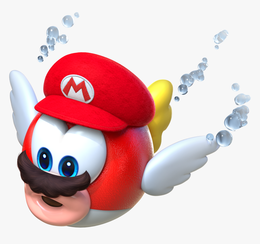 Cheep Cheep Mario Odyssey, HD Png Download , Transparent Png Image ...