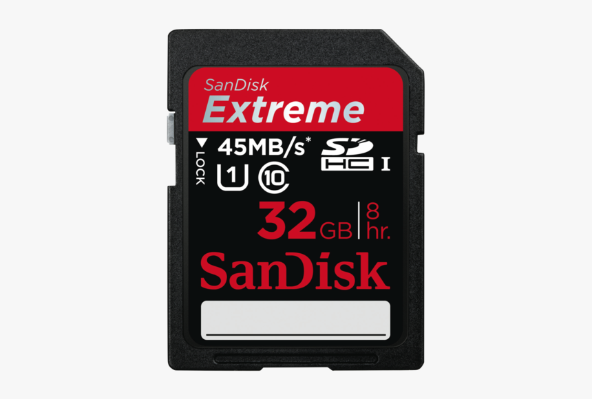 Sd Card Download Png - Sandisk Extreme, Transparent Png , Transparent ...