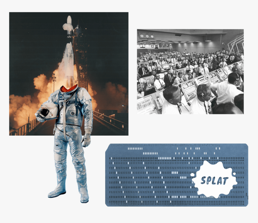 Moon Landing Mission Control, HD Png Download , Transparent Png Image ...