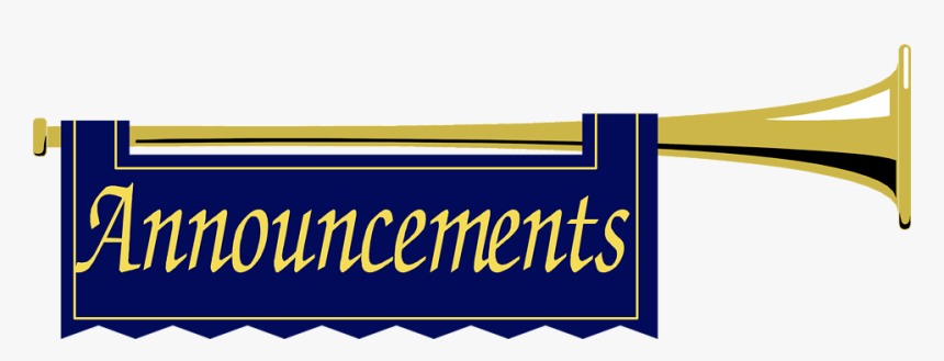 Announcements Clipart