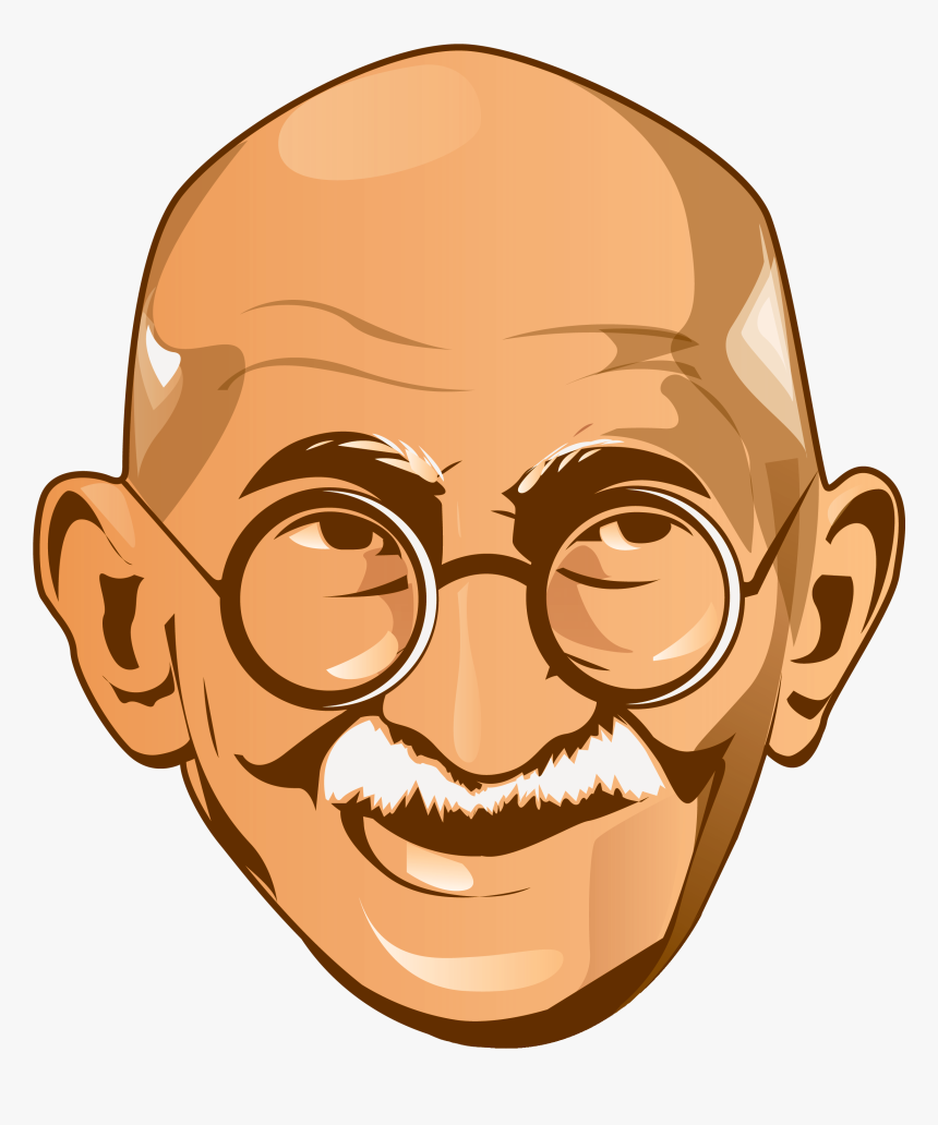 Mahatma Gandhi Png Picture - Mahatma Gandhi Face Mask, Transparent Png ...