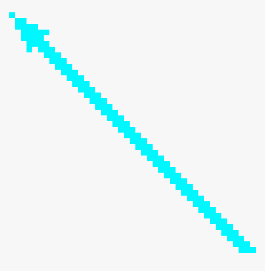 Undyne S Spear - Undyne Spear Pixel Art, HD Png Download , Transparent ...