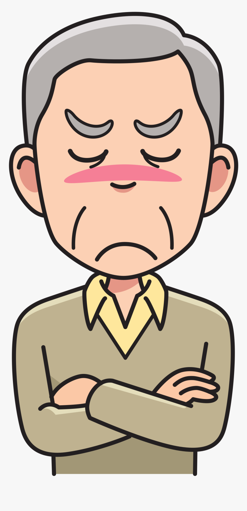 Anger Clipart Rage - Thinking Man Clipart Png, Transparent Png ...
