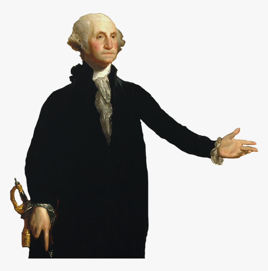 George Washington Hand Out Transparent, HD Png Download , Transparent ...