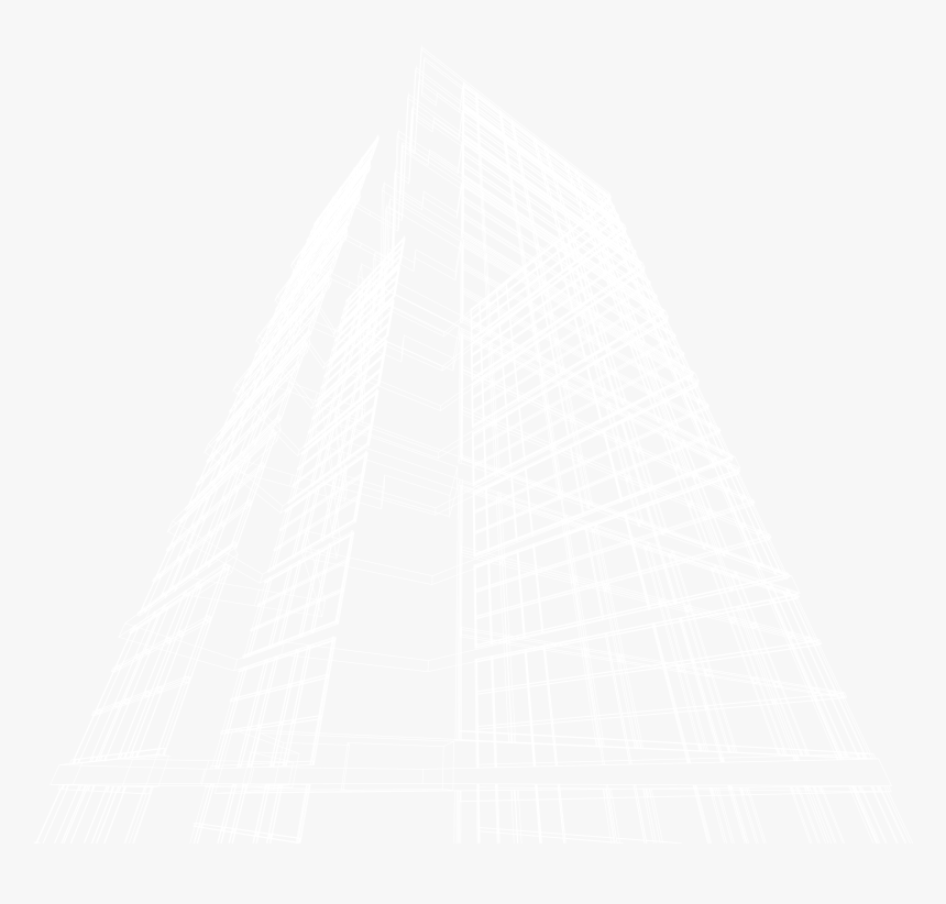 Skyscraper Outline White - Skyscraper Outline, HD Png Download ...