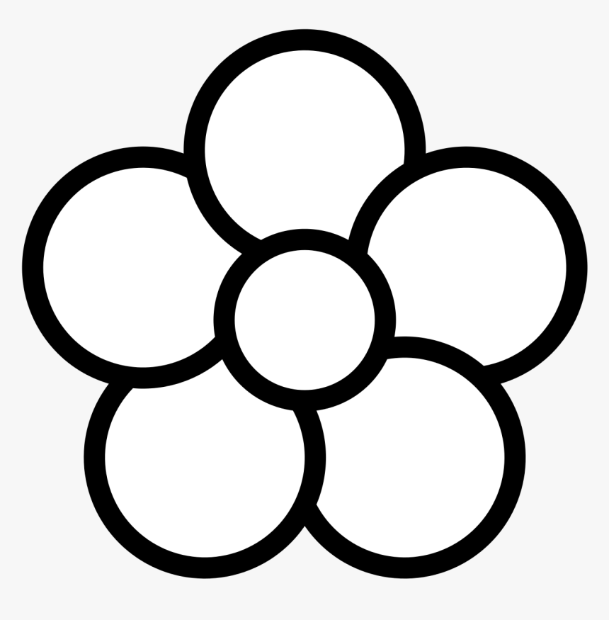 Five Petal Flower Template Free Best Flower Site