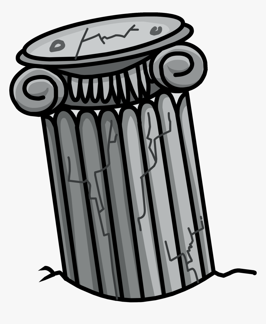 Stone Column Ruins - Stone Column Clipart, HD Png Download ...