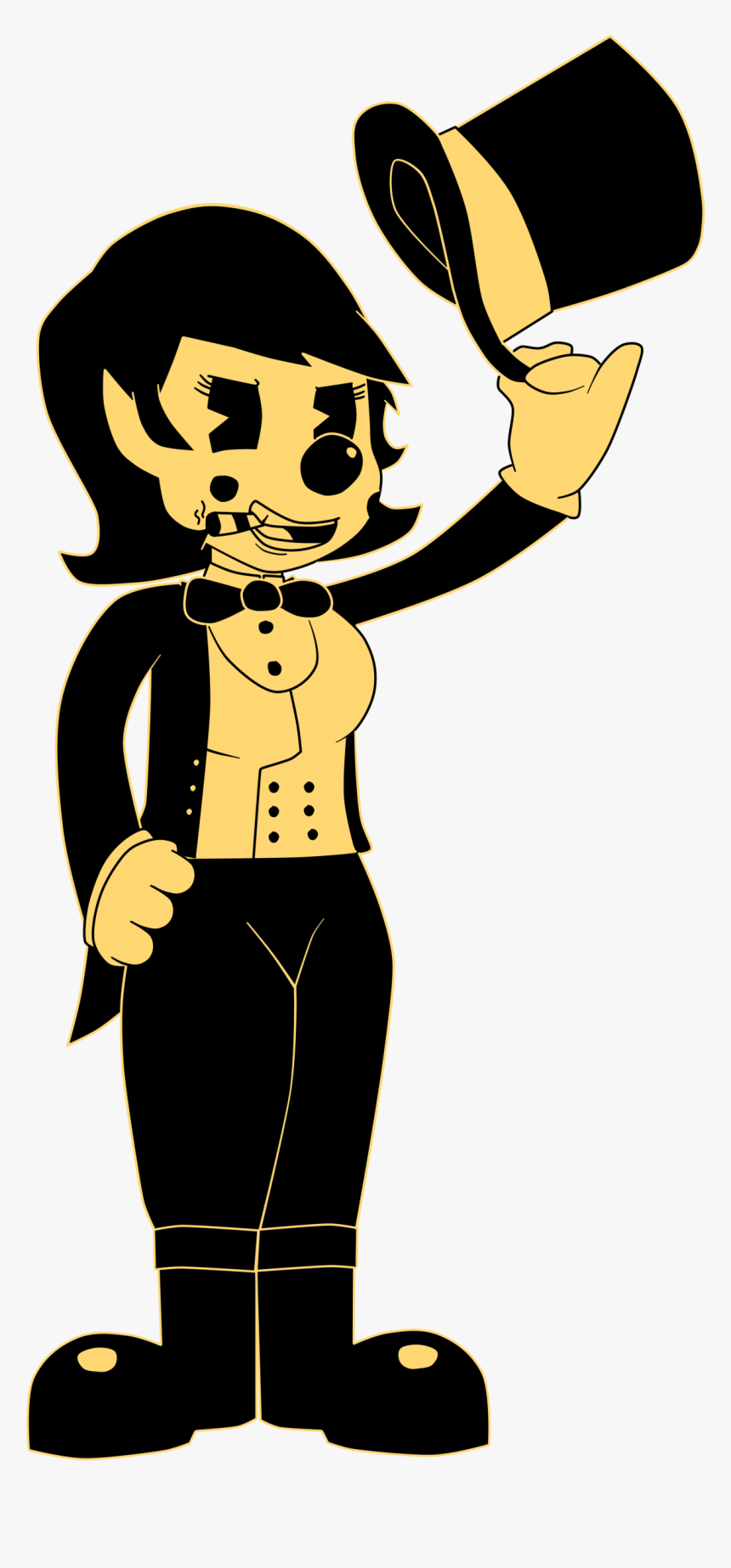 One Mad Hatter By Gamerboy123456 - Bendy And The Ink Machine Cartoon ...