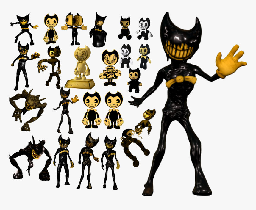 Bendy Resource Pack 1 ~friend~ @iibts Army Loveii - Nightmare Bendy And ...