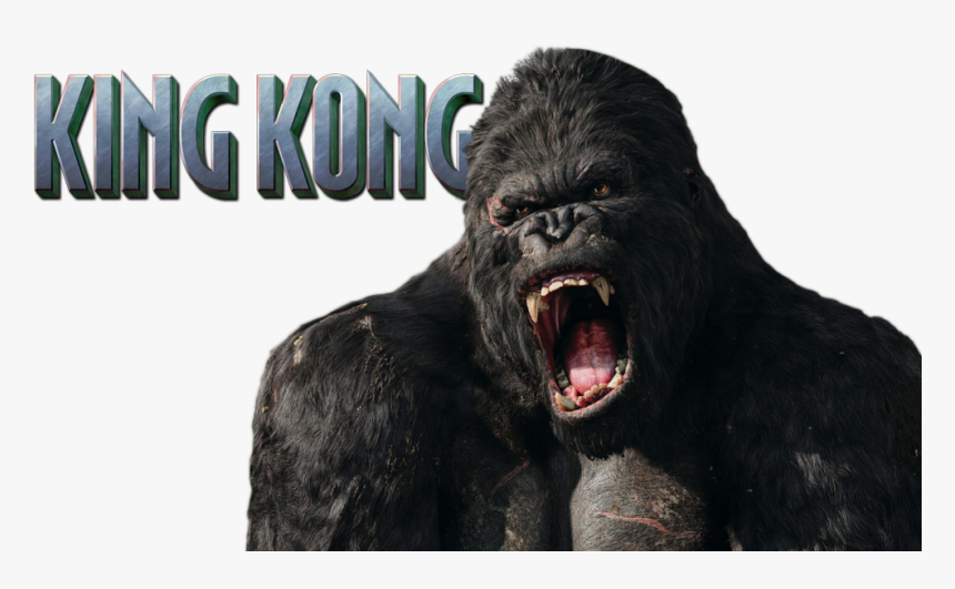 Caption,kong,fictional Character - Logo King Kong Png, Transparent Png ...