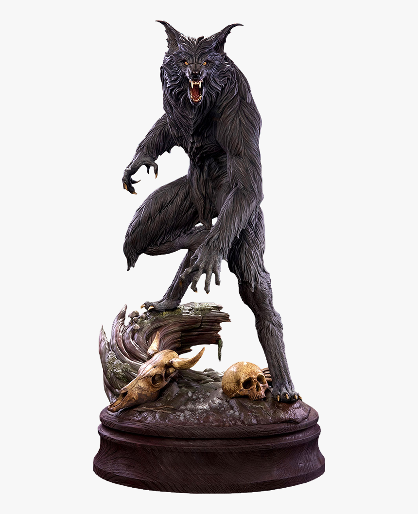 Howling Werewolf Statue, HD Png Download , Transparent Png Image - PNGitem