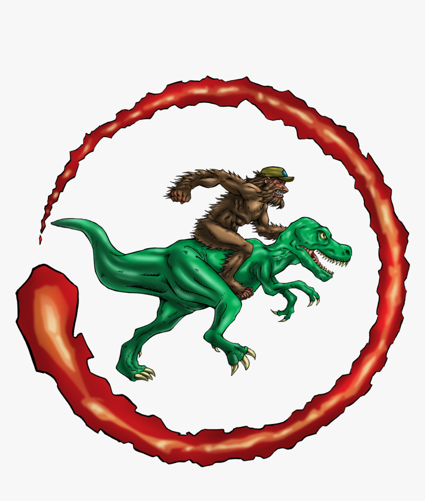 T Rex And Bigfoot , Png Download - Bigfoot And T Rex, Transparent Png ...