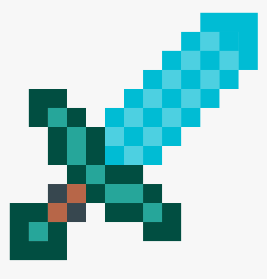Minecraft Sword Icon - Wooden Sword Minecraft Png, Transparent Png ...