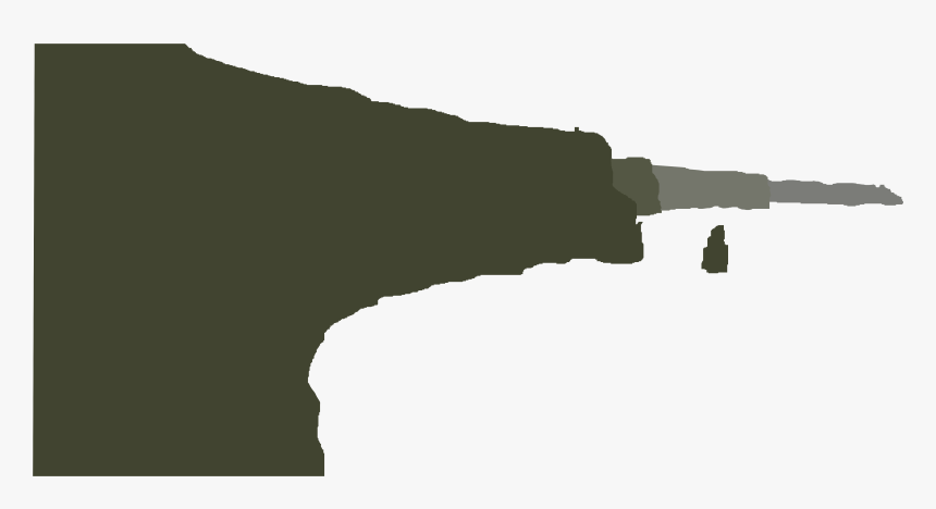 Transparent Cliff Png - Gun Barrel, Png Download , Transparent Png ...