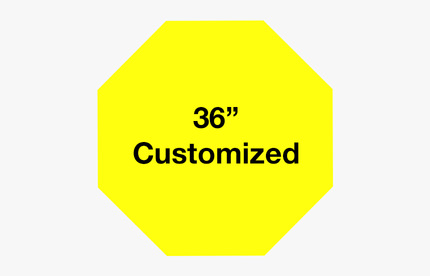 Octagon Yellow, HD Png Download , Transparent Png Image - PNGitem