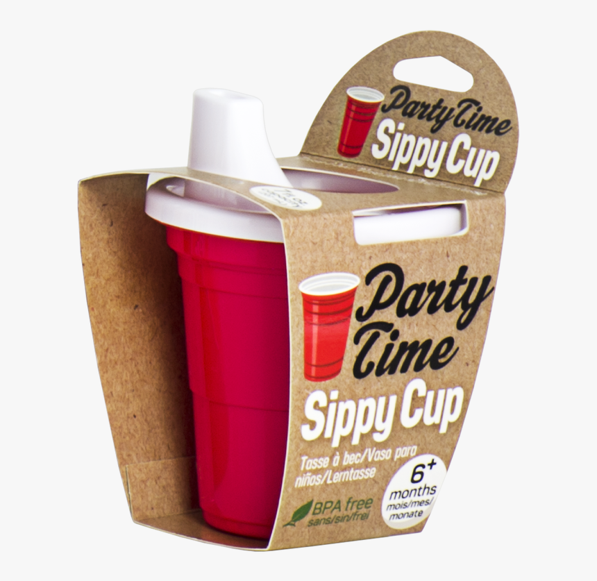 Party Time Sippy Cup In Packaging, Party People Parents, - Food, HD Png ...