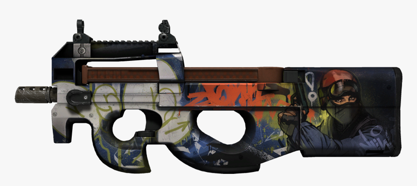 P90 Cs Go, HD Png Download , Transparent Png Image - PNGitem