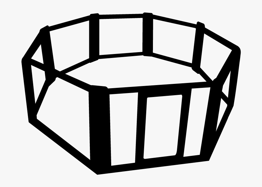 Transparent Cage Clipart - Octagon Cage Png, Png Download , Transparent ...
