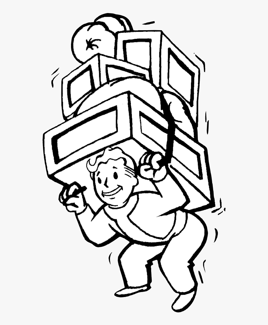 Strongback - Fallout New Vegas Perk Strong Back, HD Png Download ...