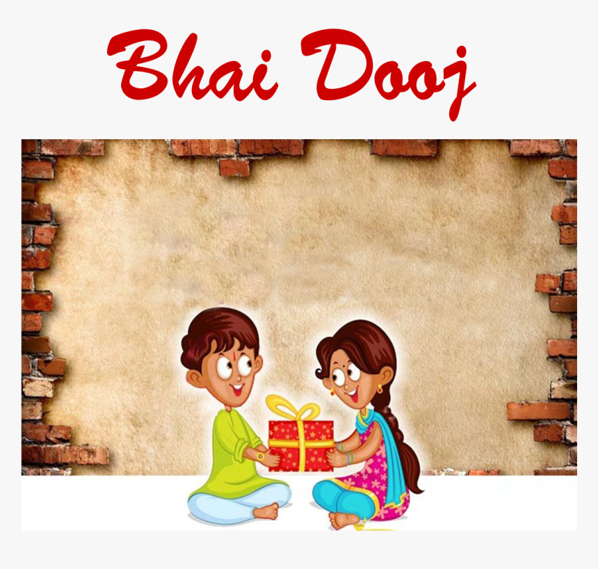 Bhau-beej Bhai Tika Stickers - Raksha Bandhan Photos Download, HD Png ...
