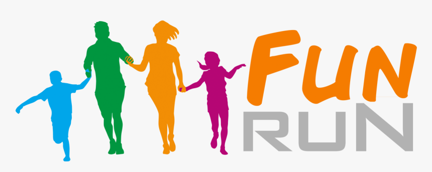 Transparent Children Running Clipart - Family Fun Run, HD Png Download ...