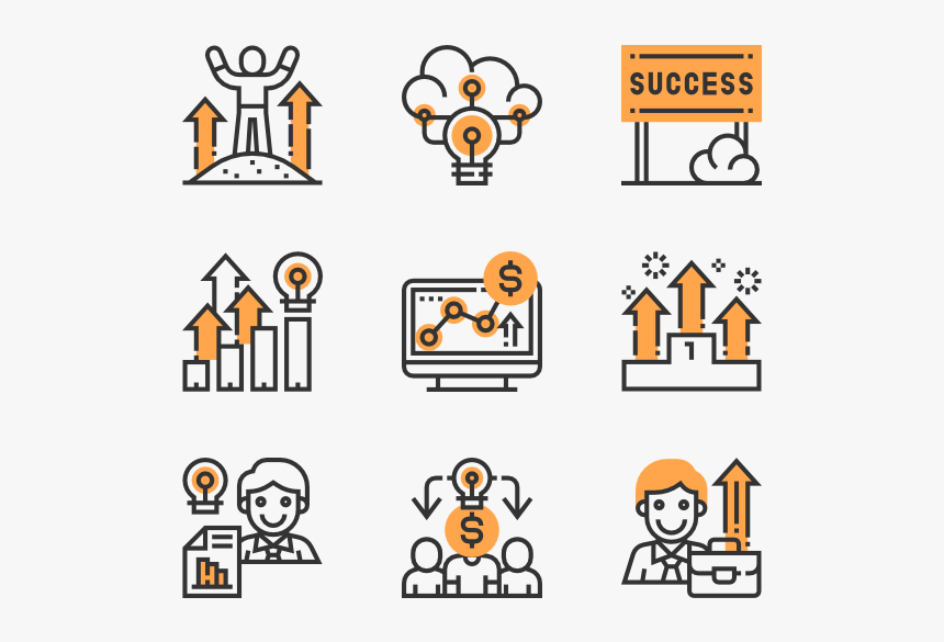 Business Success - Visualize Icon Transparent, HD Png Download ...