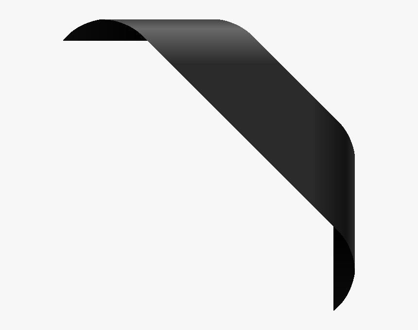 Black Ipad Air Data - Black Corner Ribbon Vector, HD Png Download ...