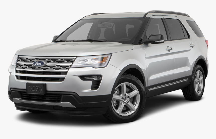 White 2018 Ford Explorer, HD Png Download , Transparent Png Image - PNGitem