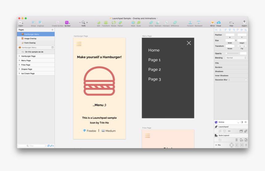 Add Modal Forms, Full Screen Photos Overlay And Hamburger - Full Screen ...
