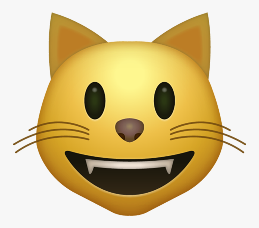 Smiling Cat Emoji Png - Smiling Cat Emoji, Transparent Png ...