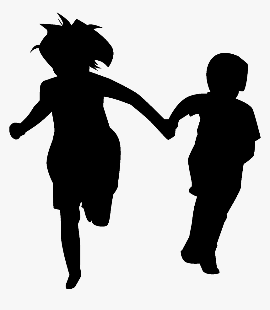 Child Silhouette Vector, HD Png Download , Transparent Png Image - PNGitem