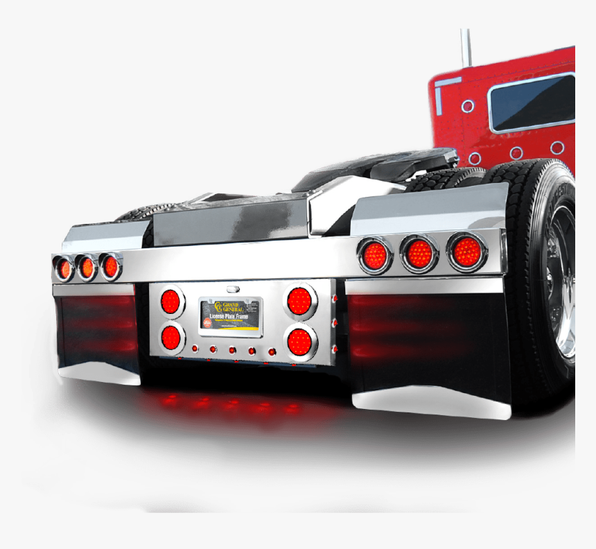 Kenworth W900 Rear Light Bar, HD Png Download , Transparent Png Image ...