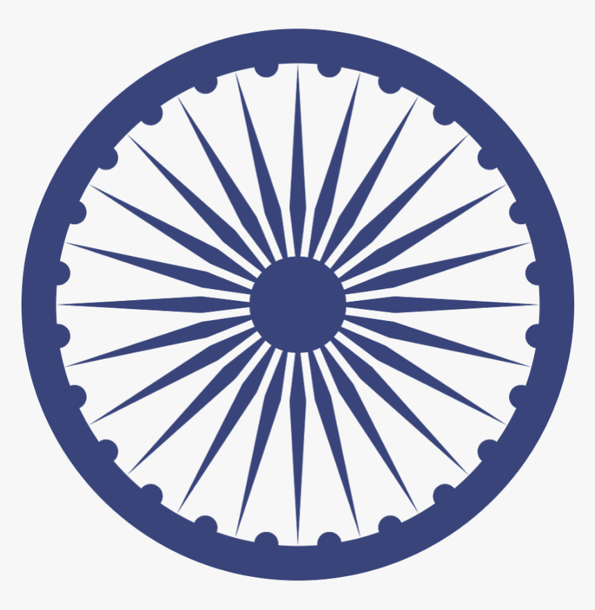 Indian Flag Chakra Png - Vector Ashoka Chakra Png, Transparent Png ...