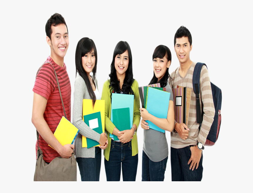 Study In The Usa - Group Of Students Png, Transparent Png , Transparent ...