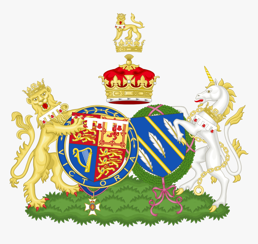 Kate And William Coat Of Arms, HD Png Download , Transparent Png Image ...