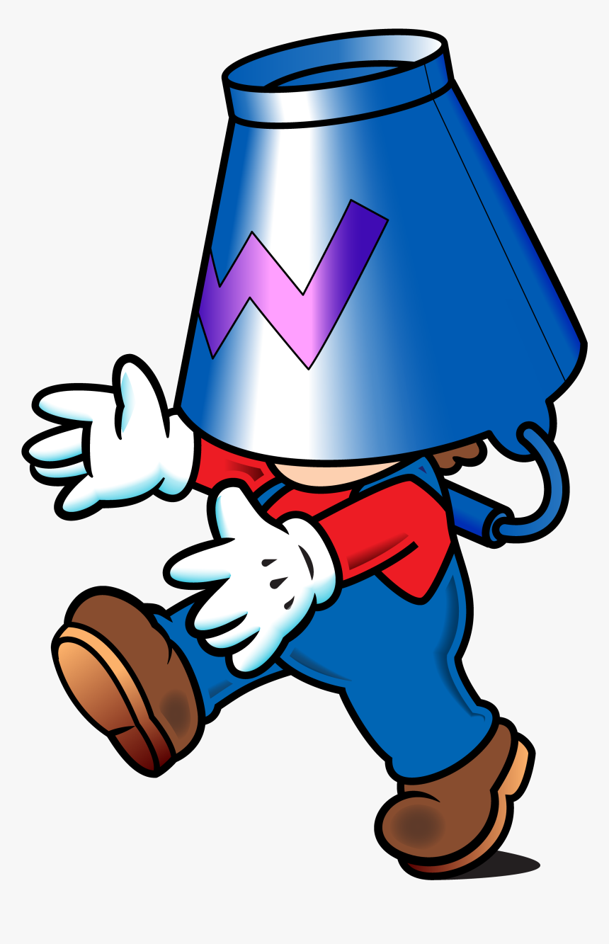Mario Bucket, HD Png Download , Transparent Png Image - PNGitem