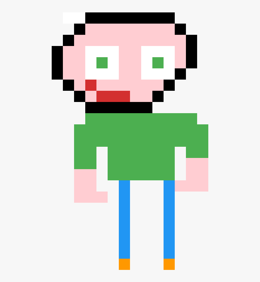 Baldi Basic Hola - Pixel Donkey Kong Barrel, HD Png Download ...