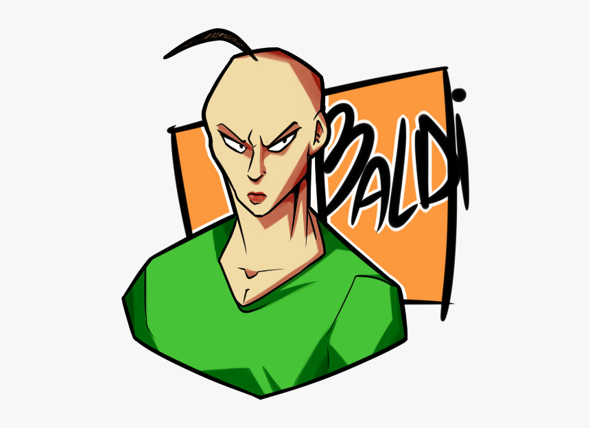 Baldi - Cartoon, HD Png Download , Transparent Png Image - PNGitem