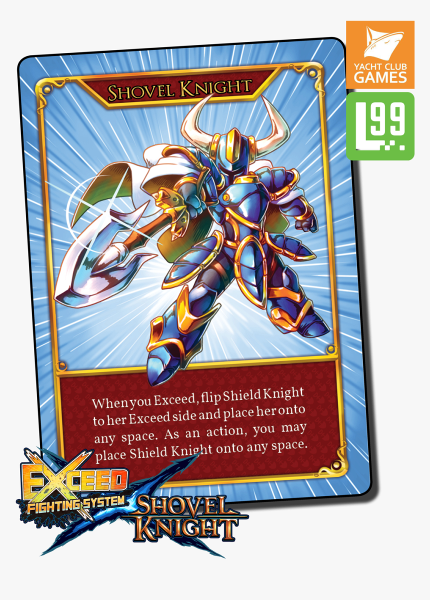 Exceed Card Previews - Exceed Fighting System Shovel Knight, HD Png ...