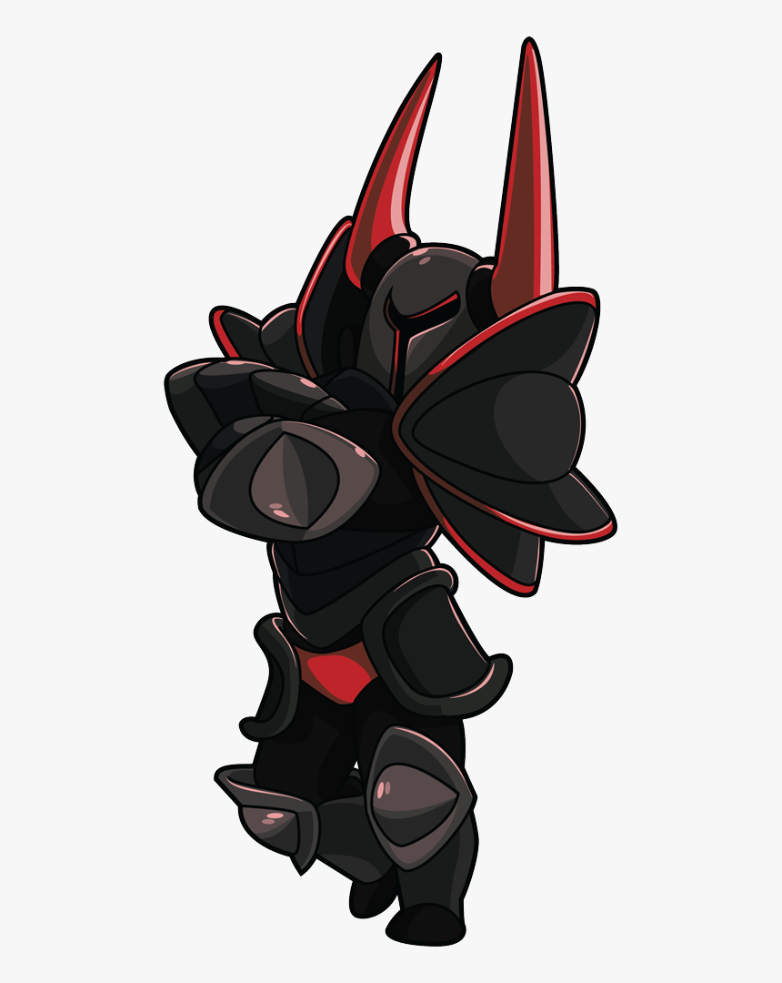Black Knight Chibi Shovel Knight, HD Png Download , Transparent Png ...