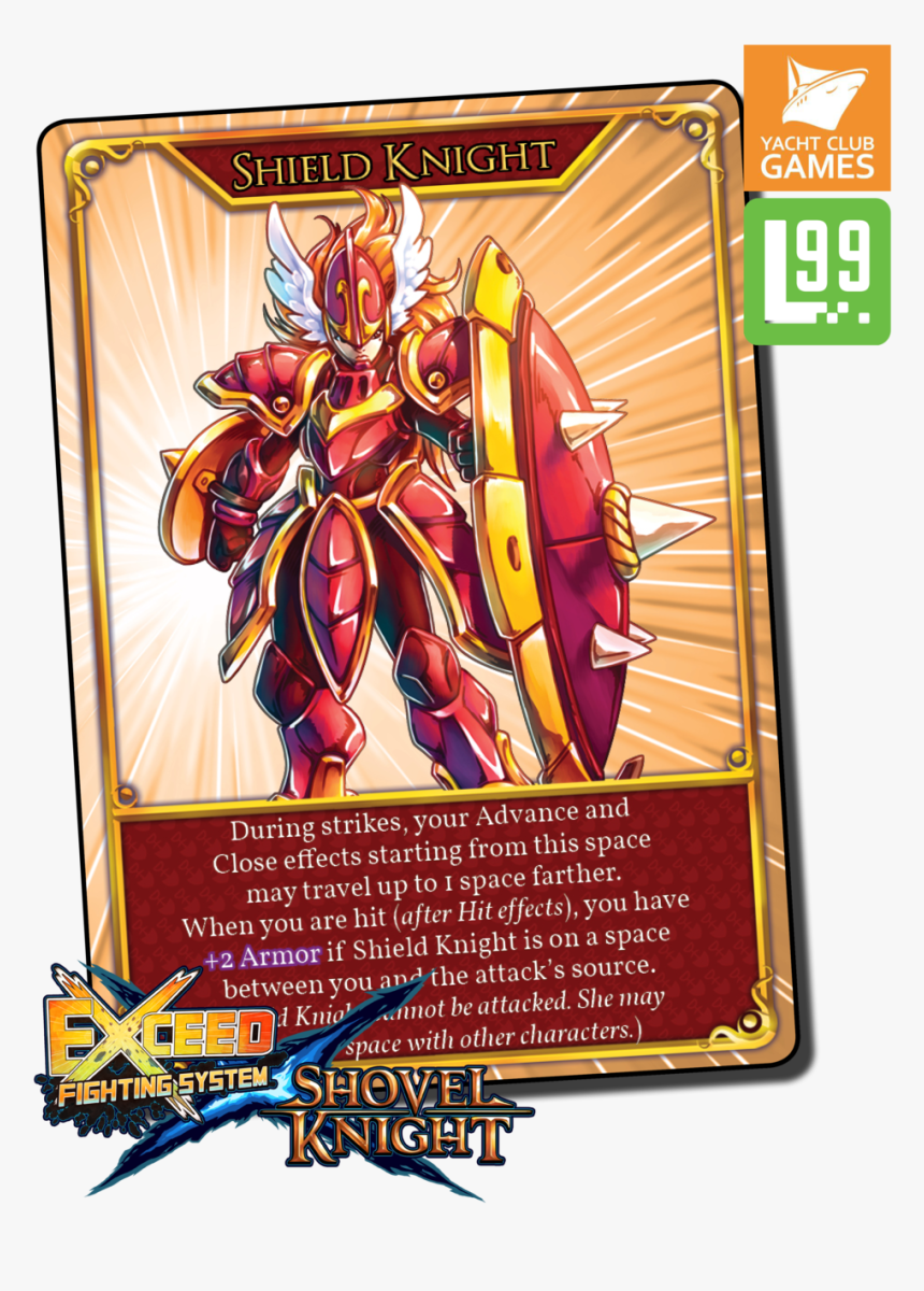 Exceed Card Previews - Exceed Fighting System Shovel Knight, HD Png ...