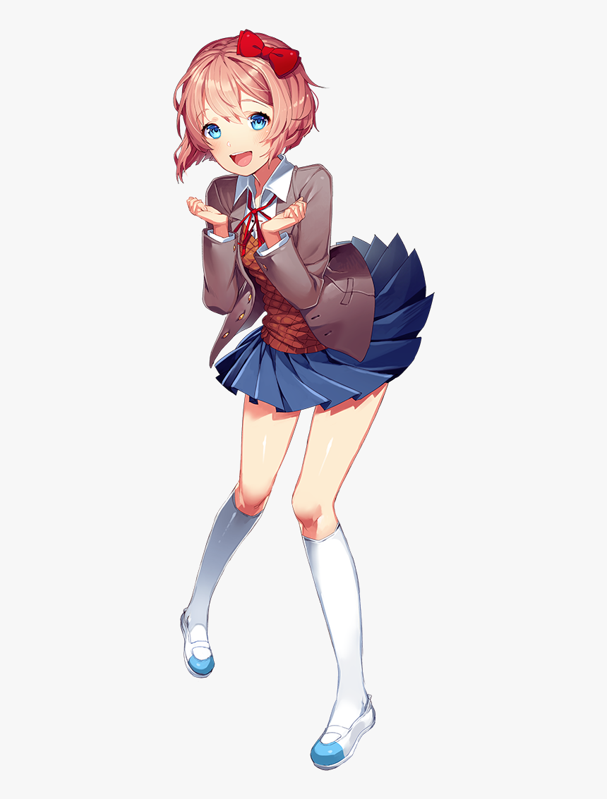 Doki Doki Literature Club Sayori Clip Arts - Doki Doki Literature Club ...